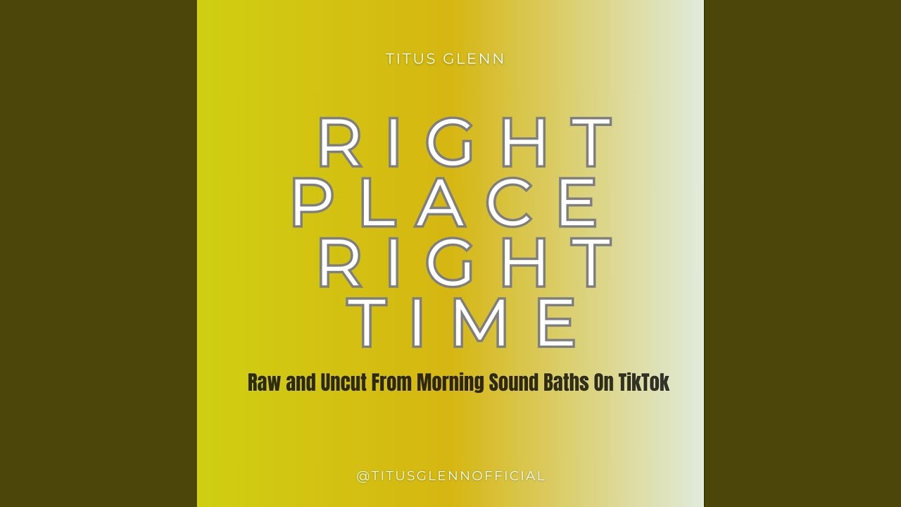 Right Place Right Time (Sound Bath) - YouTube