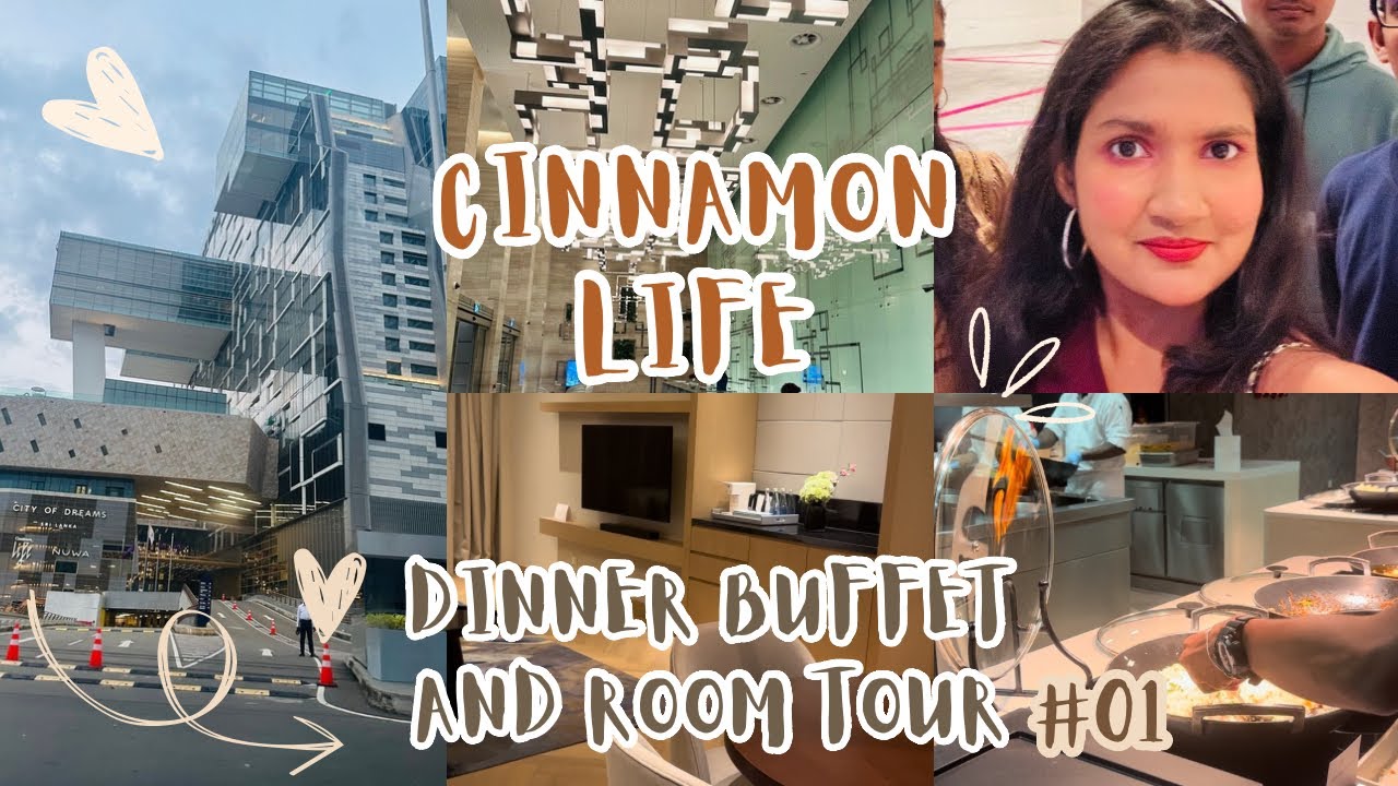 Cinnamon Life City of Dreams Room Tour and Dinner Buffet💕 #viralvideo # ...