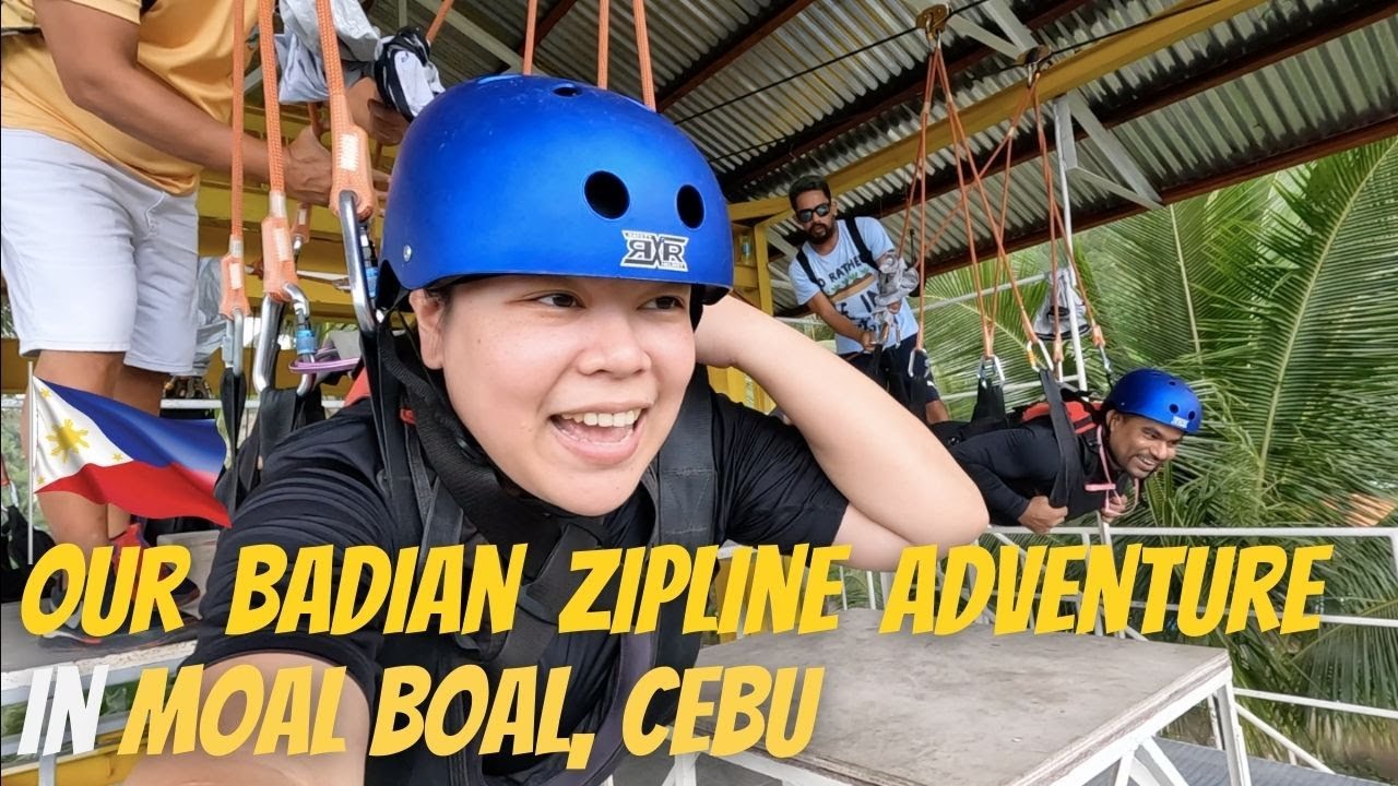 BADIAN ZIPLINE ADVENTURE| LONGEST ZIPLINE IN SOUTH CEBU PHILIPPINES ...