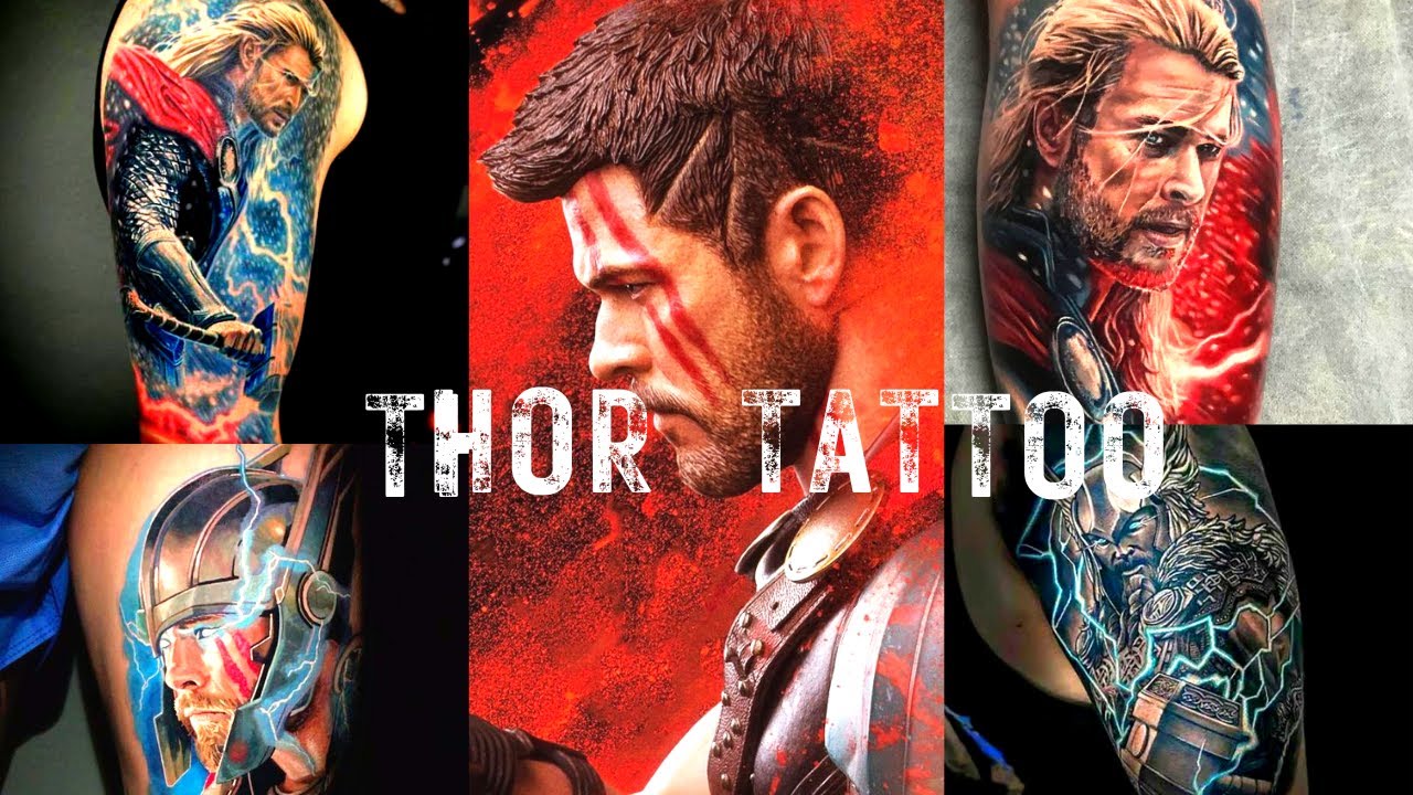 Marvel Thor Tattoo