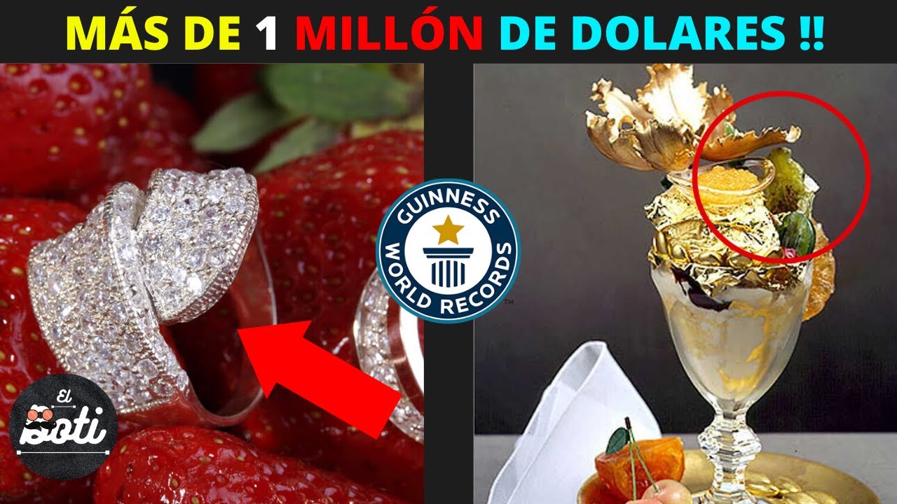 5 DULCES Y POSTRES MÁS CAROS DEL MUNDO!! - YouTube