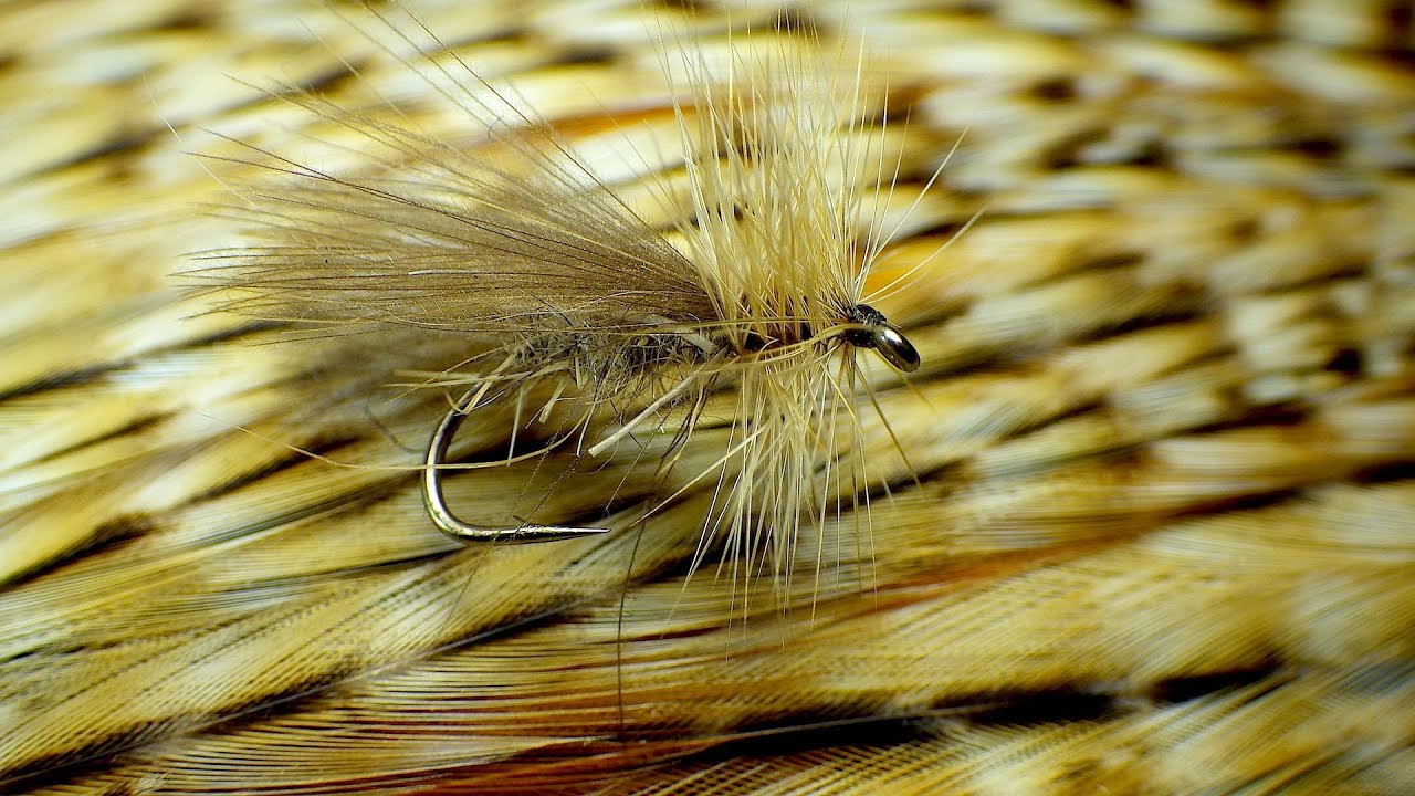 Tying a Basic Sedge/Caddis Dry Fly with Davie McPhail - YouTube
