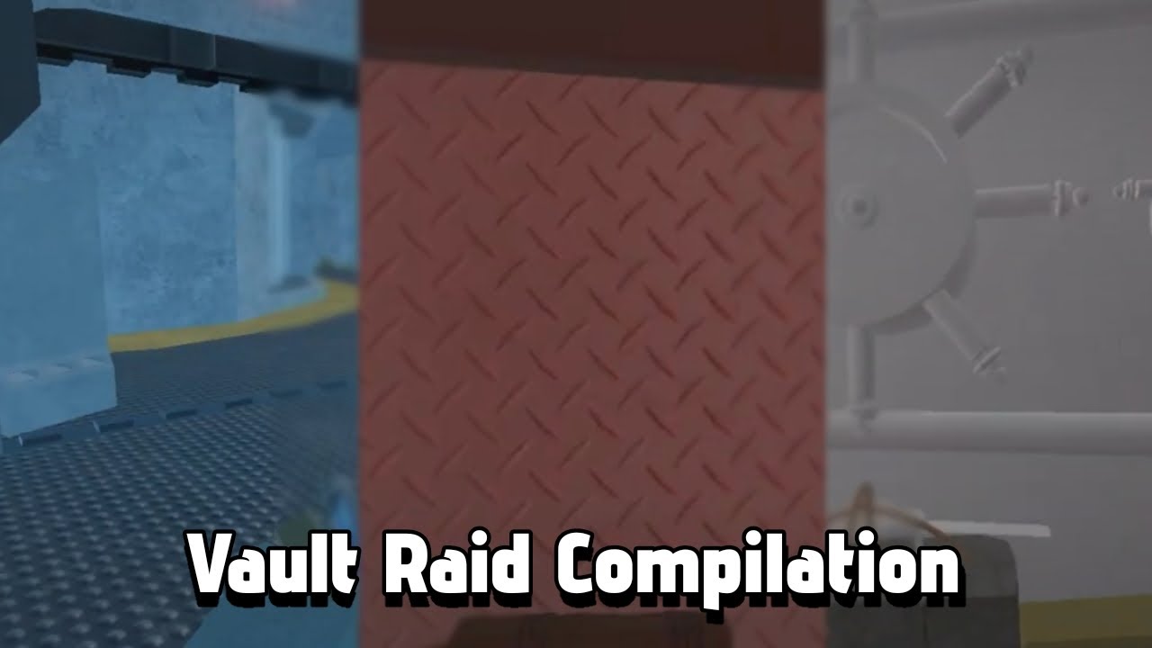 Vault Raid Compilation - Roblox Trident Survival - YouTube