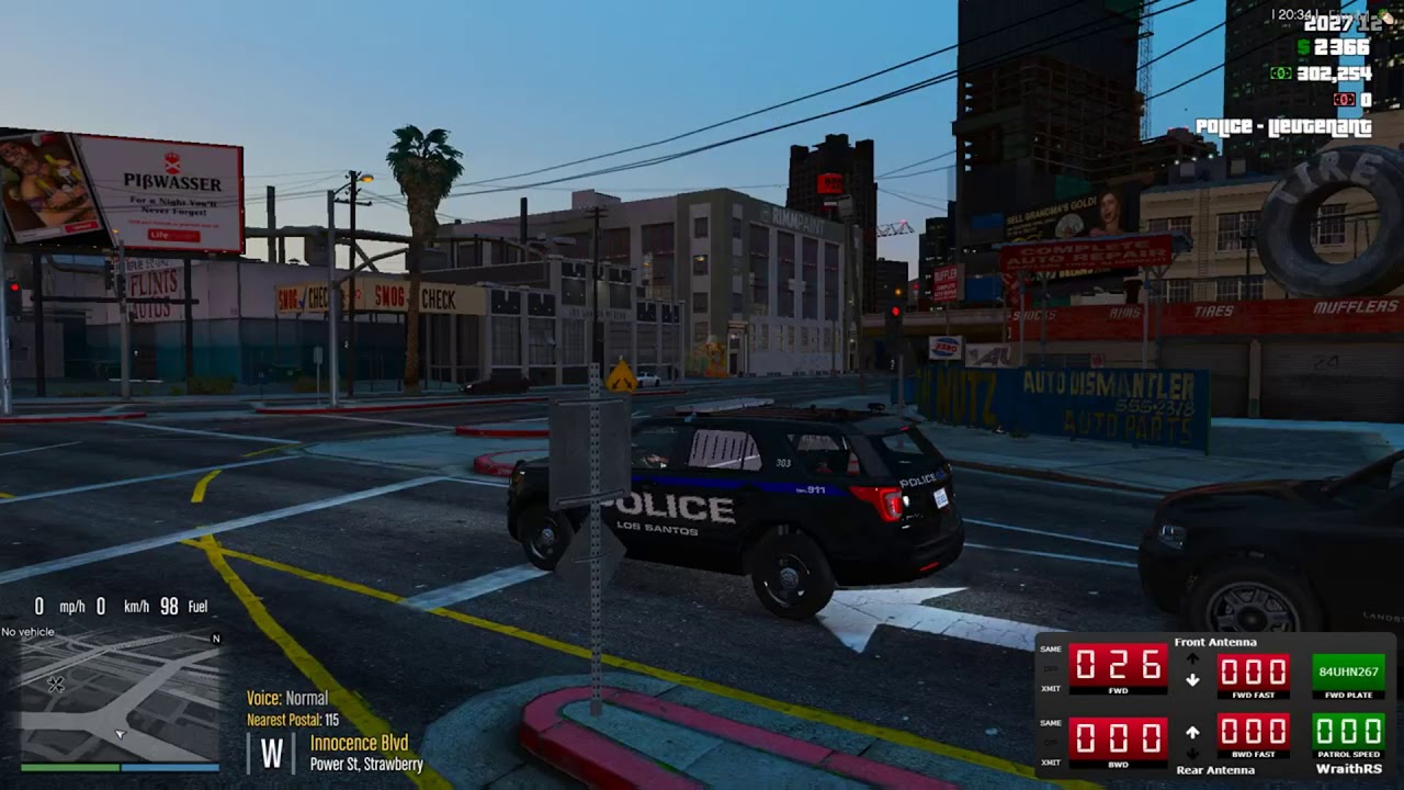 Fivem: San Andreas Streets RP Daylight Duty - YouTube