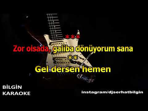 Mazhar Alonson - Ah Bu Ben (Karaoke) Orjinal Stüdyo