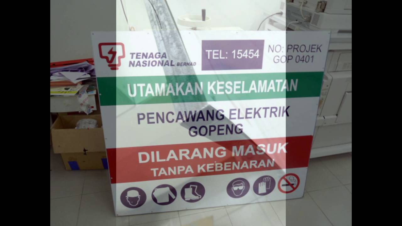 TNB SAFETY SIGN : PERAK, MANJUNG, Signs Shop, Signboard Company ...