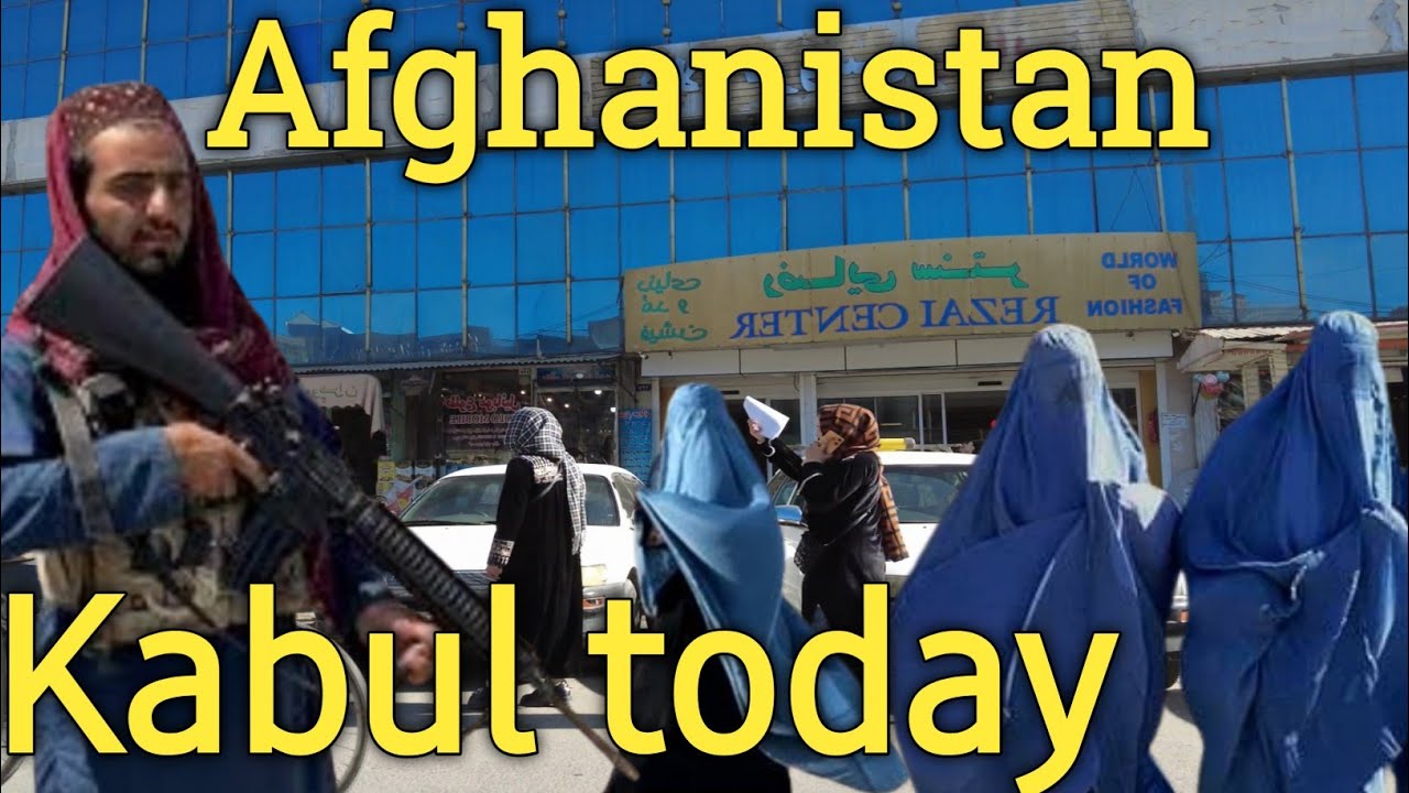🇦🇫Today's situation in Kabul, Afghanistan under the Taliban regime 4k ...
