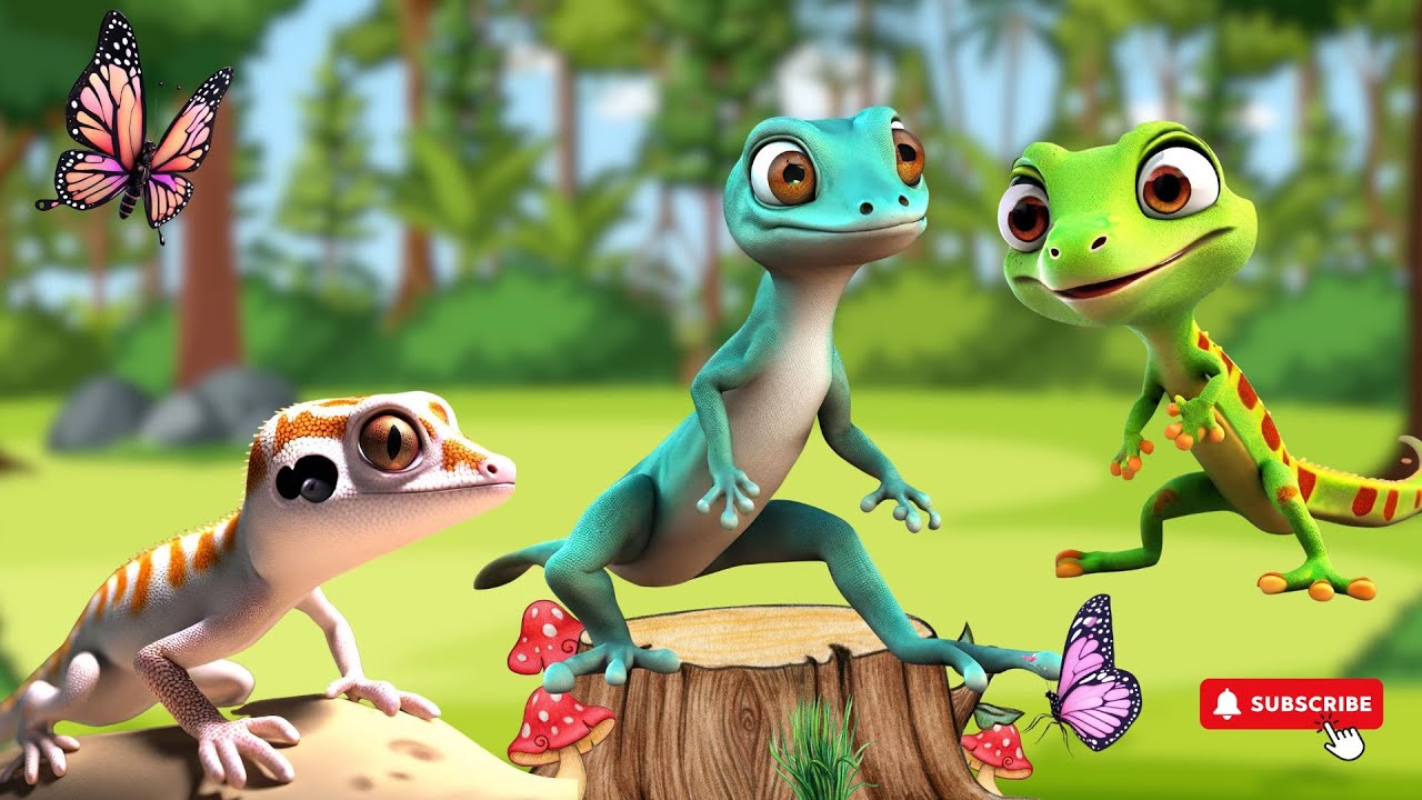 Sound Of Tokay Gecko - Extremely Beautiful Geckos - YouTube