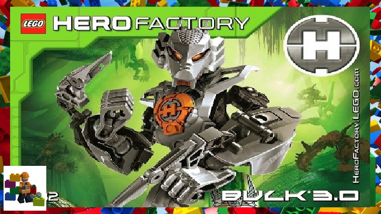 LEGO instructions - HERO Factory - 2182 - Bulk 3.0 - YouTube