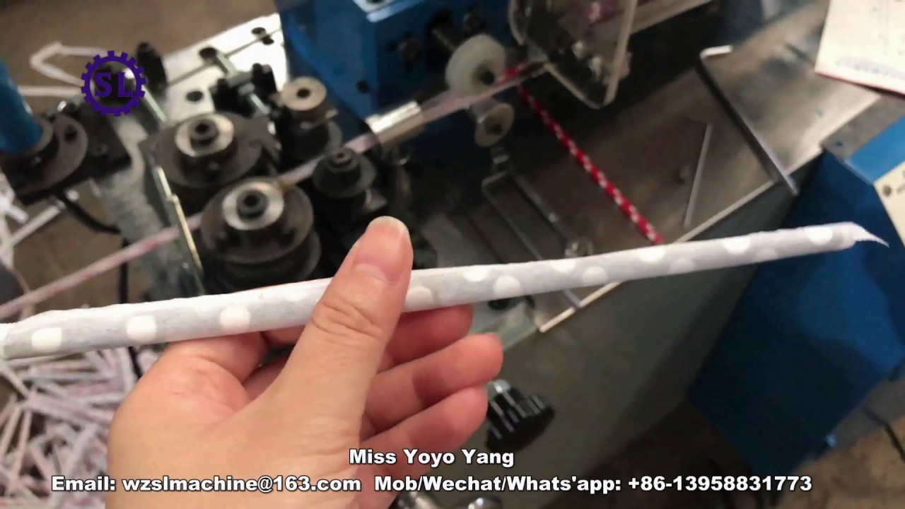 Paper Straw Packing Machine Individual Packing - YouTube
