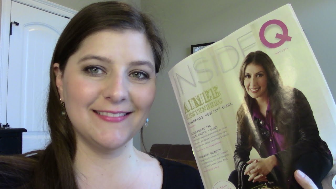 ~ May InsideQ ~ QVC Magazine Walk Through - YouTube