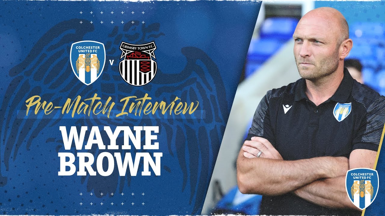 Interview | Wayne Brown Pre Grimsby Town - YouTube