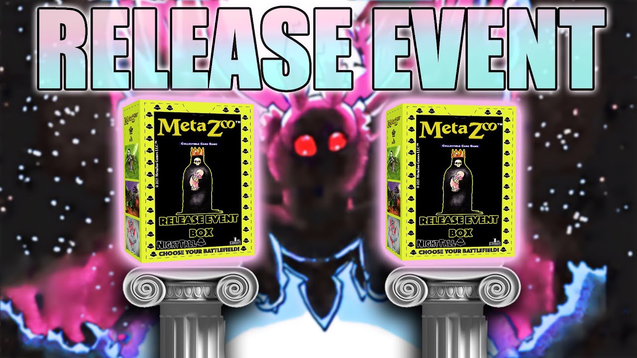 MetaZoo Nightfall Release Event Box Opening! 🦇 - YouTube