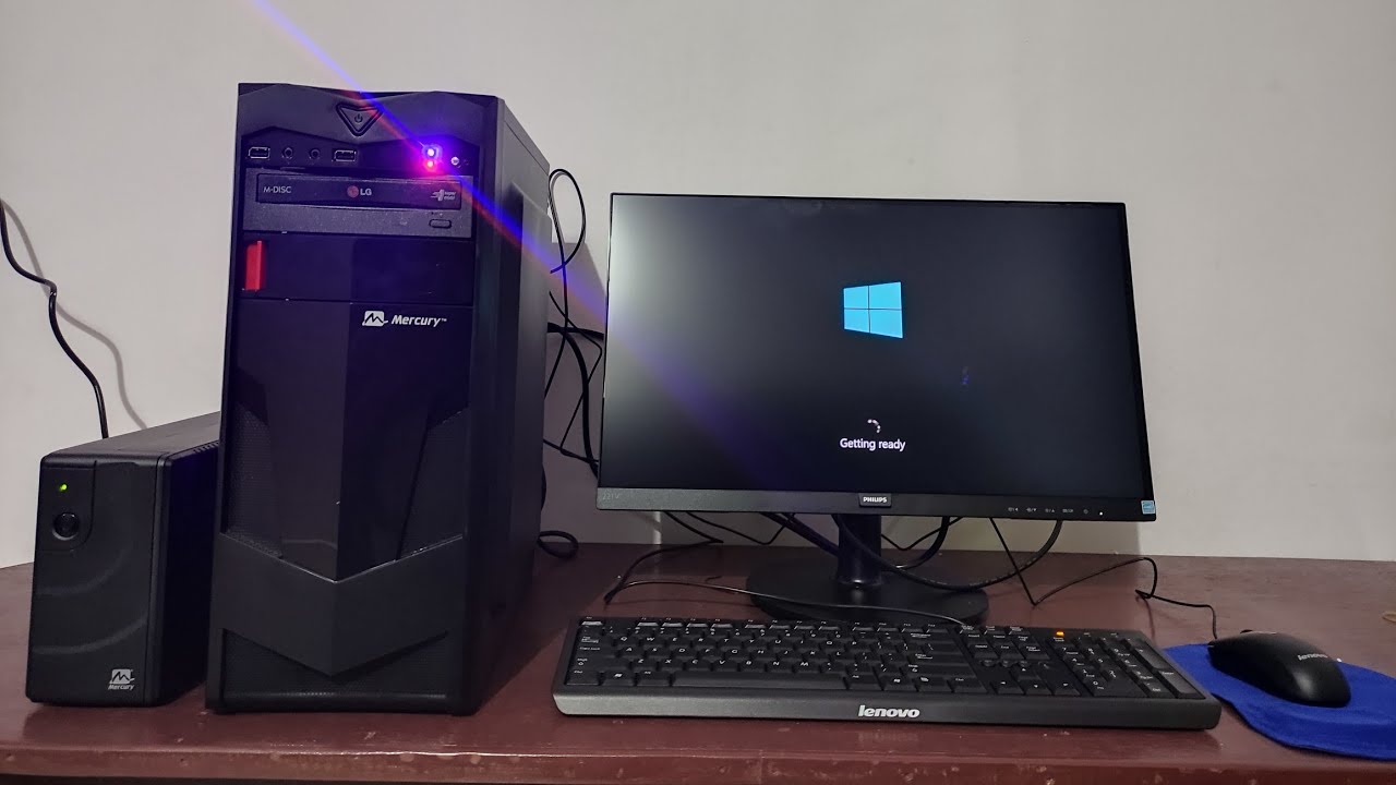 HOW TO ASSEMBLING A DESKTOP CPU AT A LOW COST| Low cost computer ...