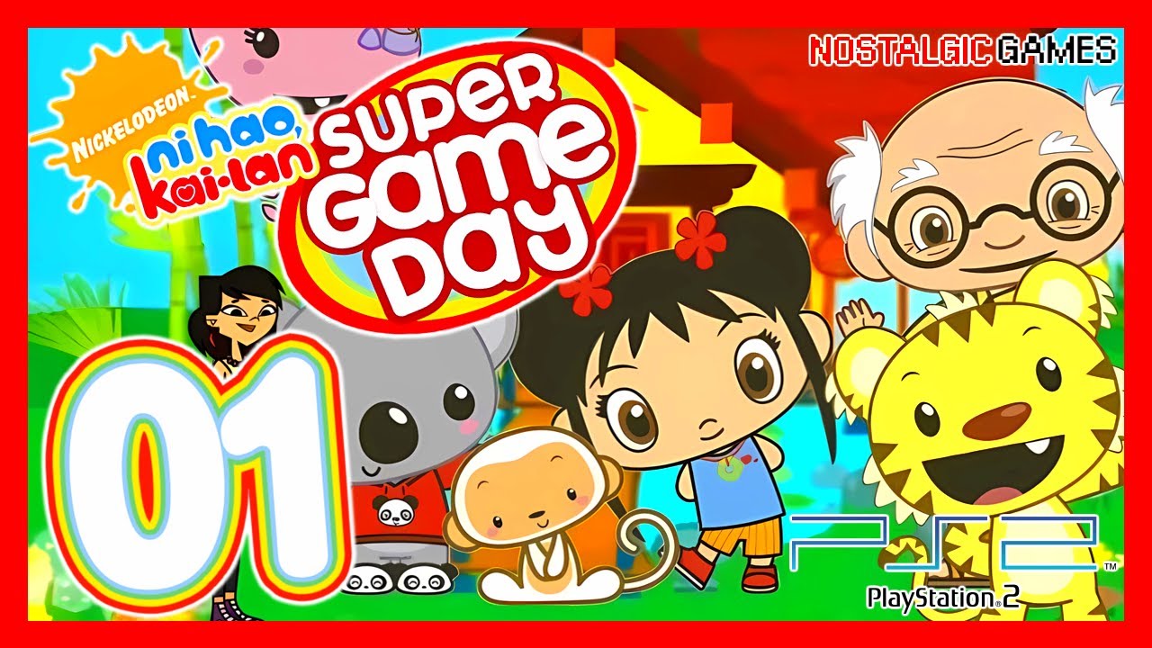 Ni Hao Kai lan: Super Game Day #01 | The Backyard | PS2 | No Commentary ...