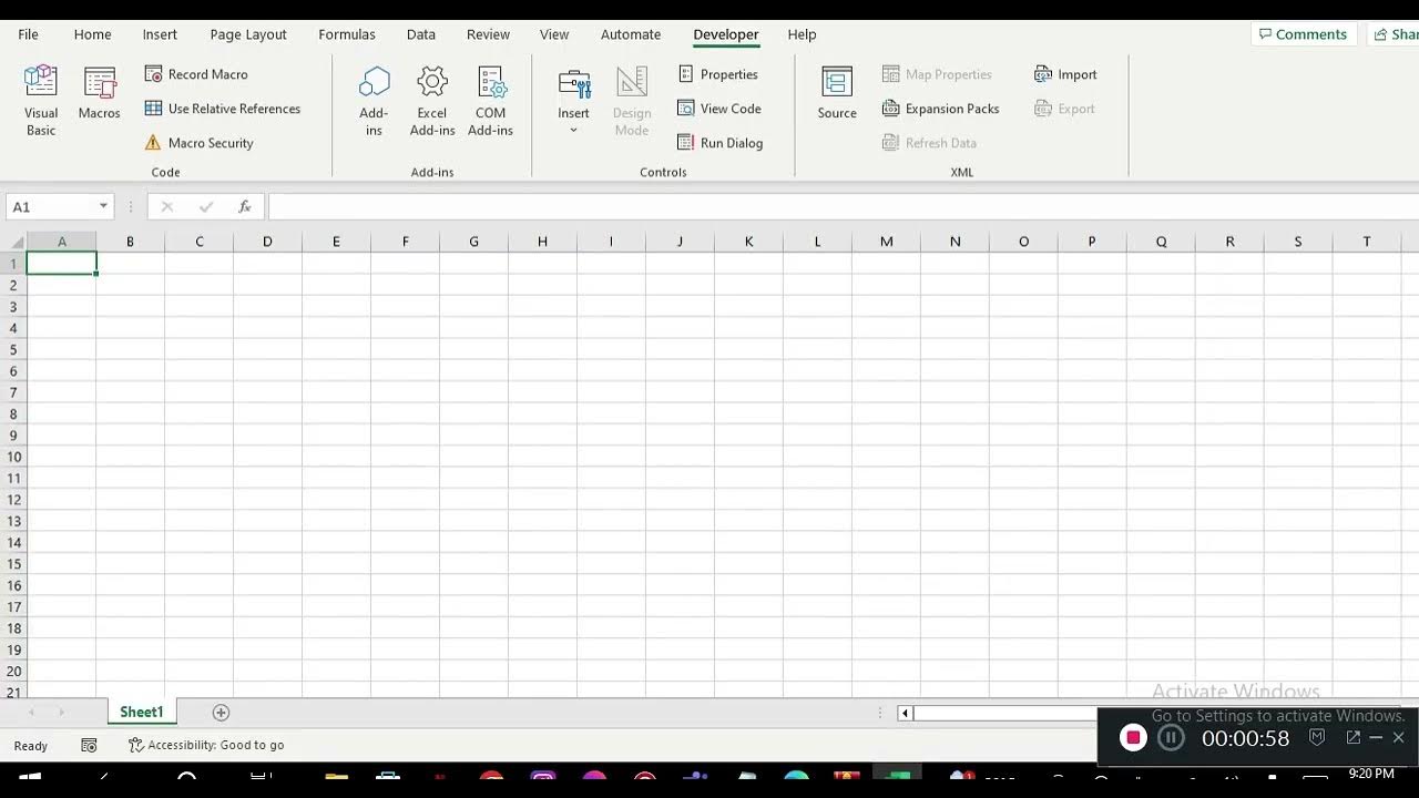 Excel VBA Tutorial: Bold and Color the First Cell ("Hello World") Chat GPT AI - YouTube