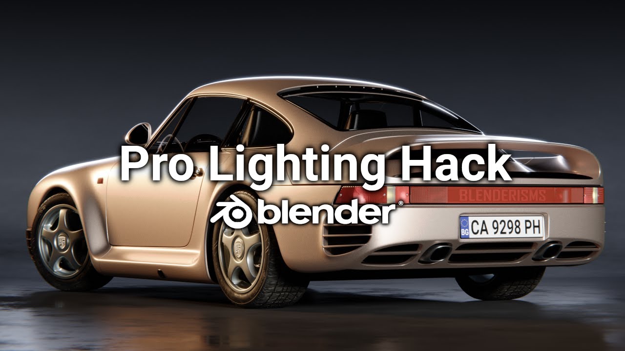 How to FIX your LIGHTING in seconds. Blender LightMix tutorial. - YouTube