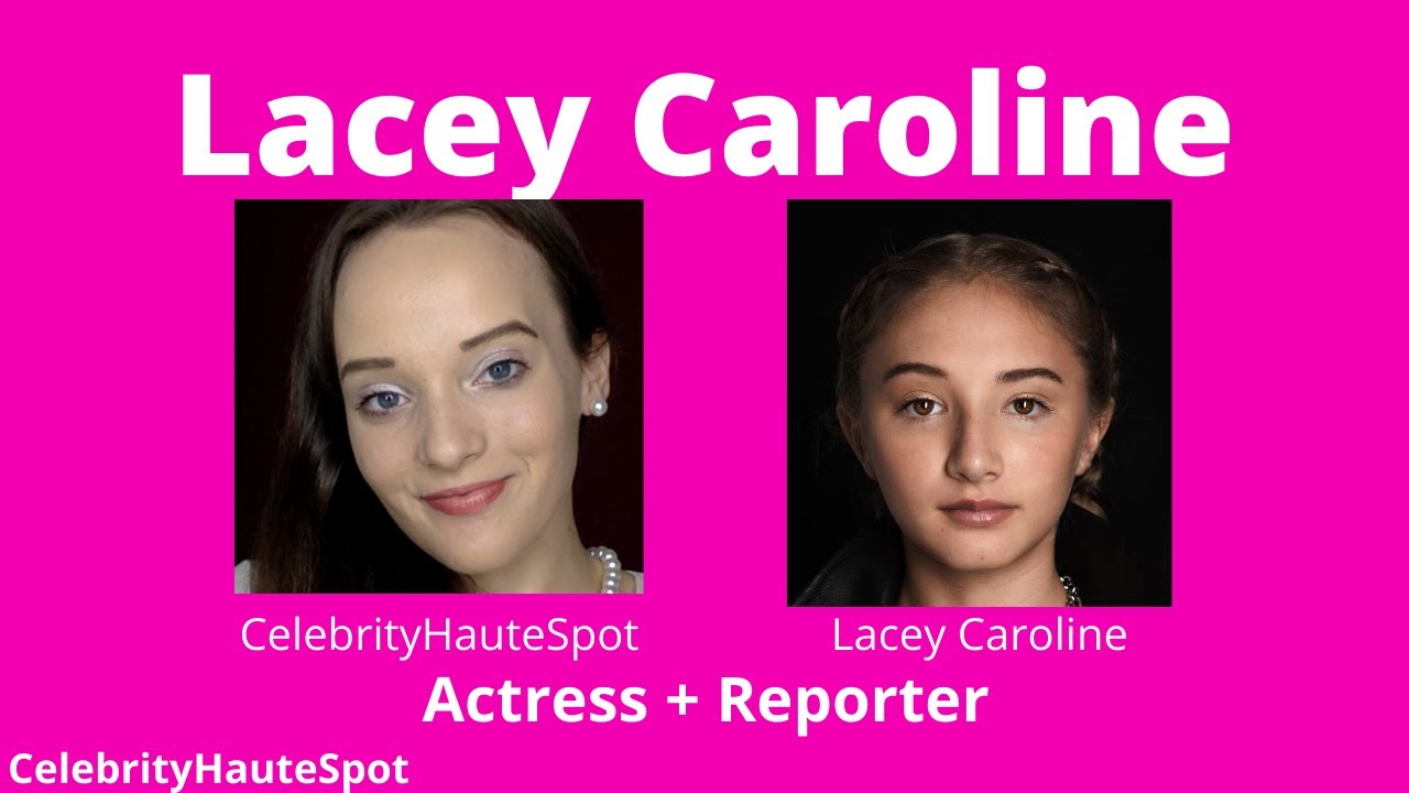 Lacey Caroline Talks Hallmark's "A Christmas Love Story" and Reporting ...