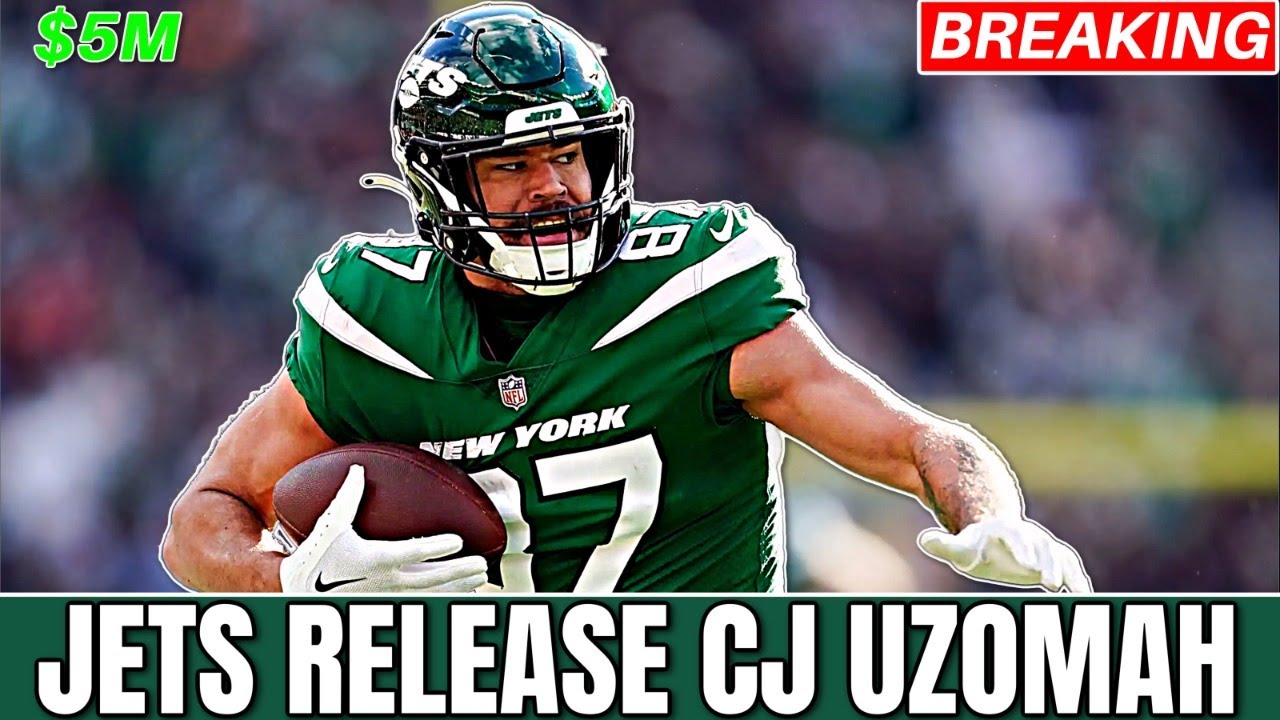 BREAKING: New York Jets RELEASE CJ Uzomah & Save $5.3M Cap Space - YouTube