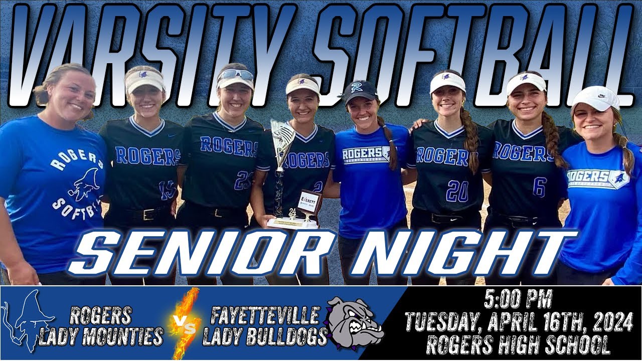 Rogers Varsity Softball - Lady Mounties vs Fayetteville Lady Bulldogs 4 ...