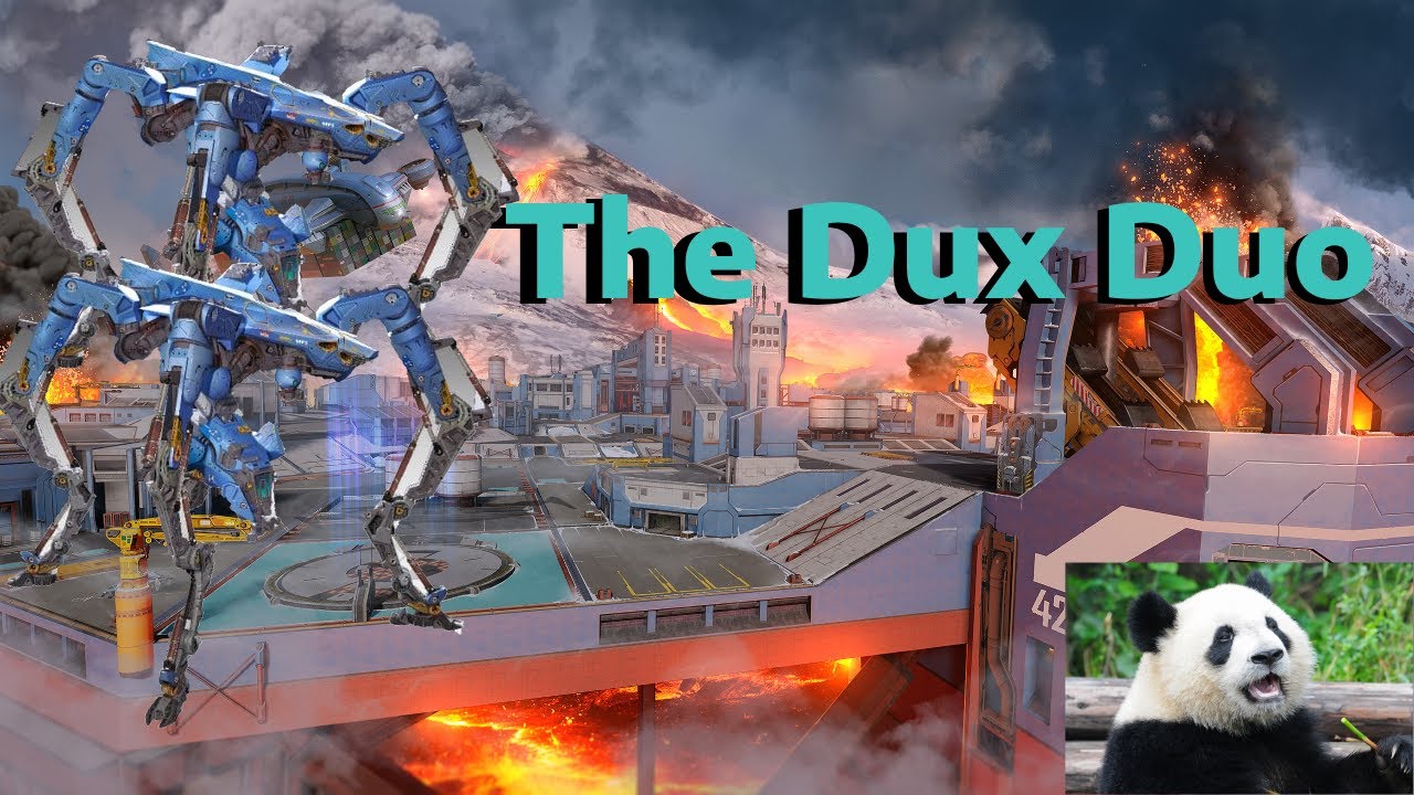The Dux Duo! War robots gameplay - YouTube