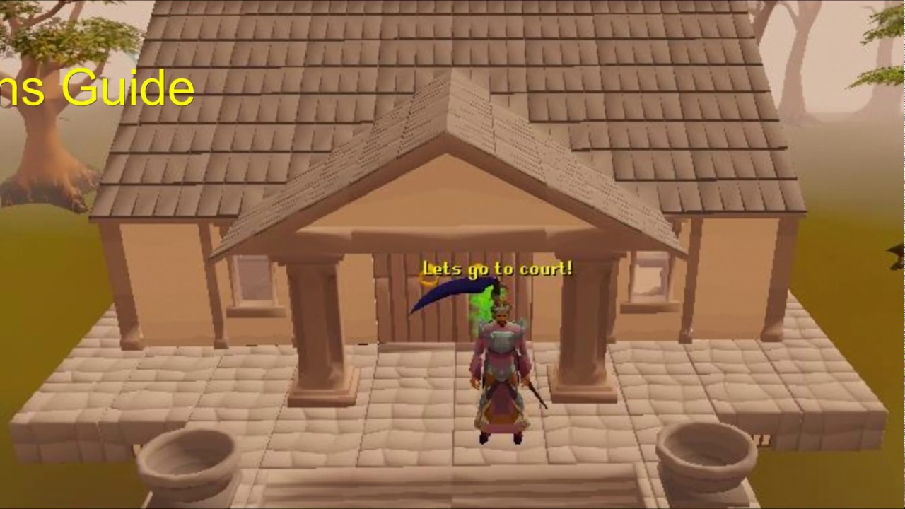 Runescape Court Summons guide - The Sandwich Lady vs The People ...