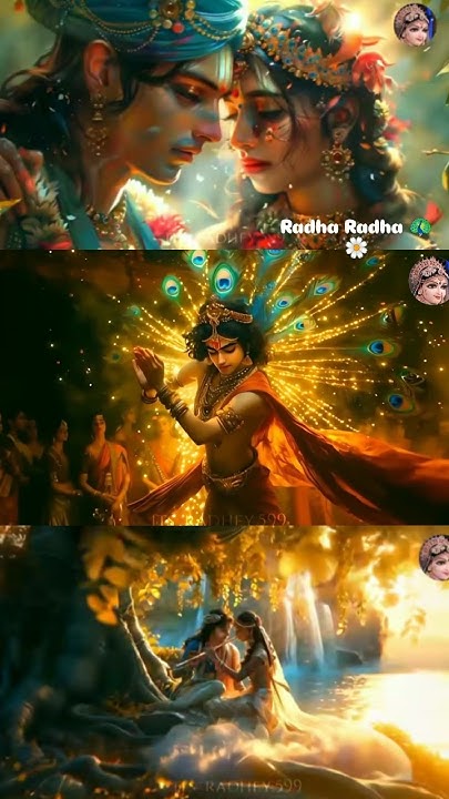 Shyama Aan baso //Radha Krishna 🦚🌼🙏#radhakrishna #radheradhe - YouTube