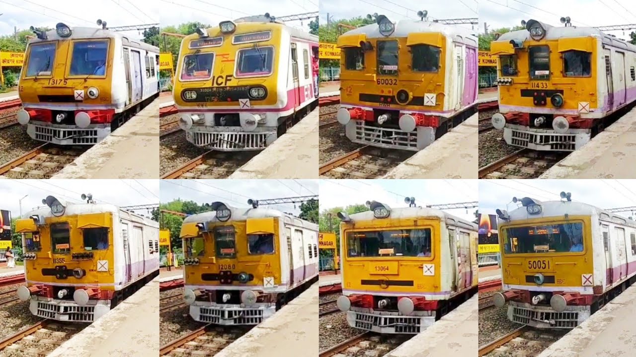 Howrah Local Trains | Eastern Railway | Indian Railway - YouTube