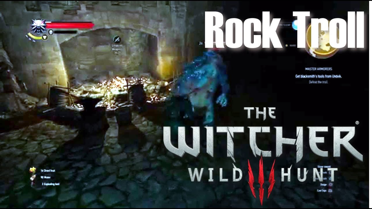 The Witcher 3: Wild Hunt - Master Armorers - Rock Troll - Death March ...