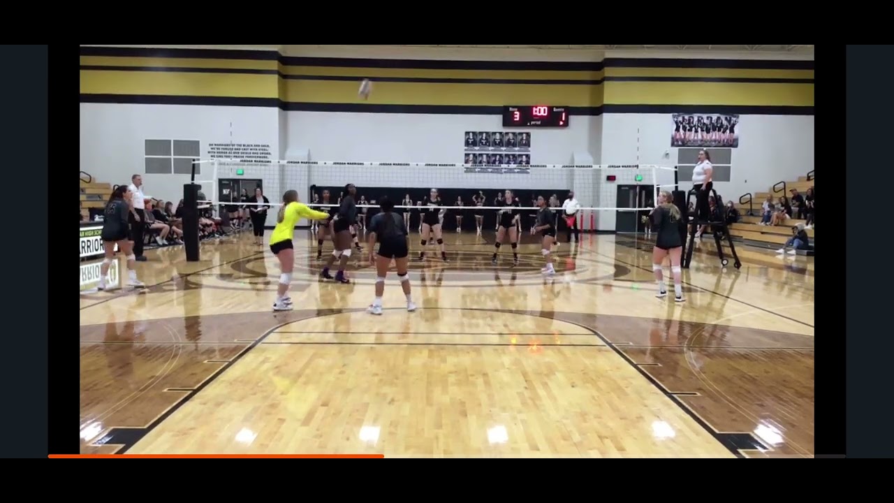 E’Mauri Smith #12 5’8 Middle Attack Vs. Katy Jordan - YouTube