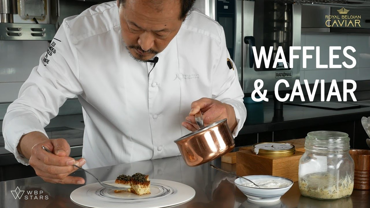 AMAZING WAFFLES & BELGIAN CAVIAR by 2 Michelin star Chef Sang-hoon ...