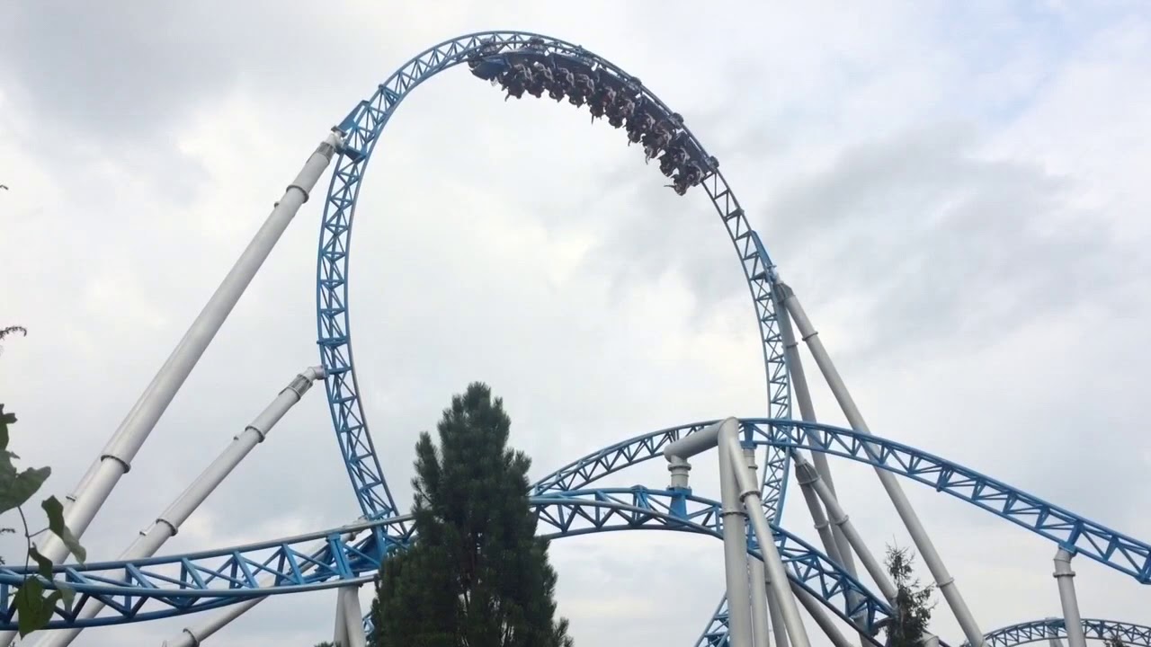 Blue Fire Europa Park - Blue Fire Megacoaster - YouTube