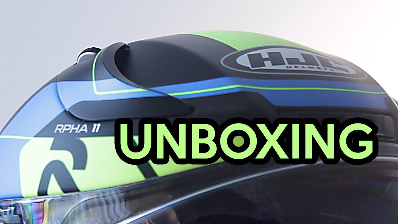 HJC RPHA 11 Pro Helmet Unboxing | NinjaBraap - YouTube
