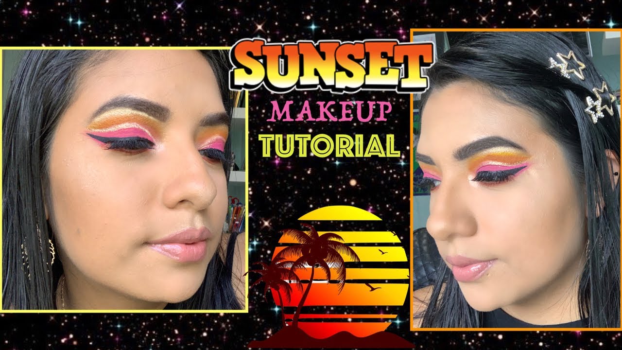 SUNSET MAKEUP TUTORIAL | Andrekita Ruiz - YouTube