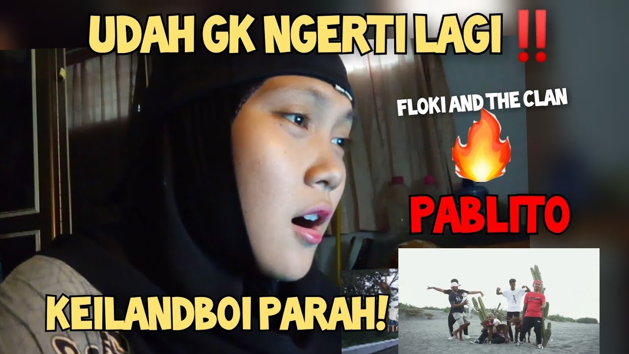 FlOKI AND THE CLAN - PABLITO ft. KEILANDBOI MV Reaction!! Rapper Indo ...