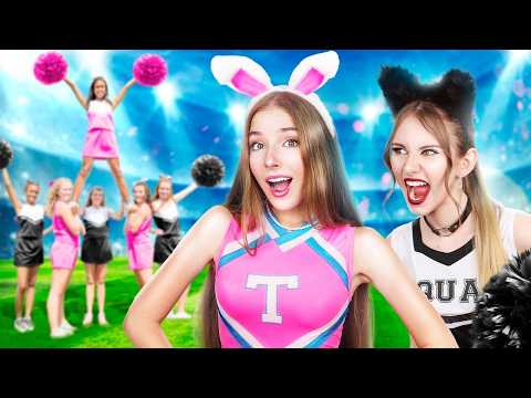 J'ai réussi à aller au camp des pom-pom girls ! Fille Douce vs Méchante | Comment Devenir Capitaine