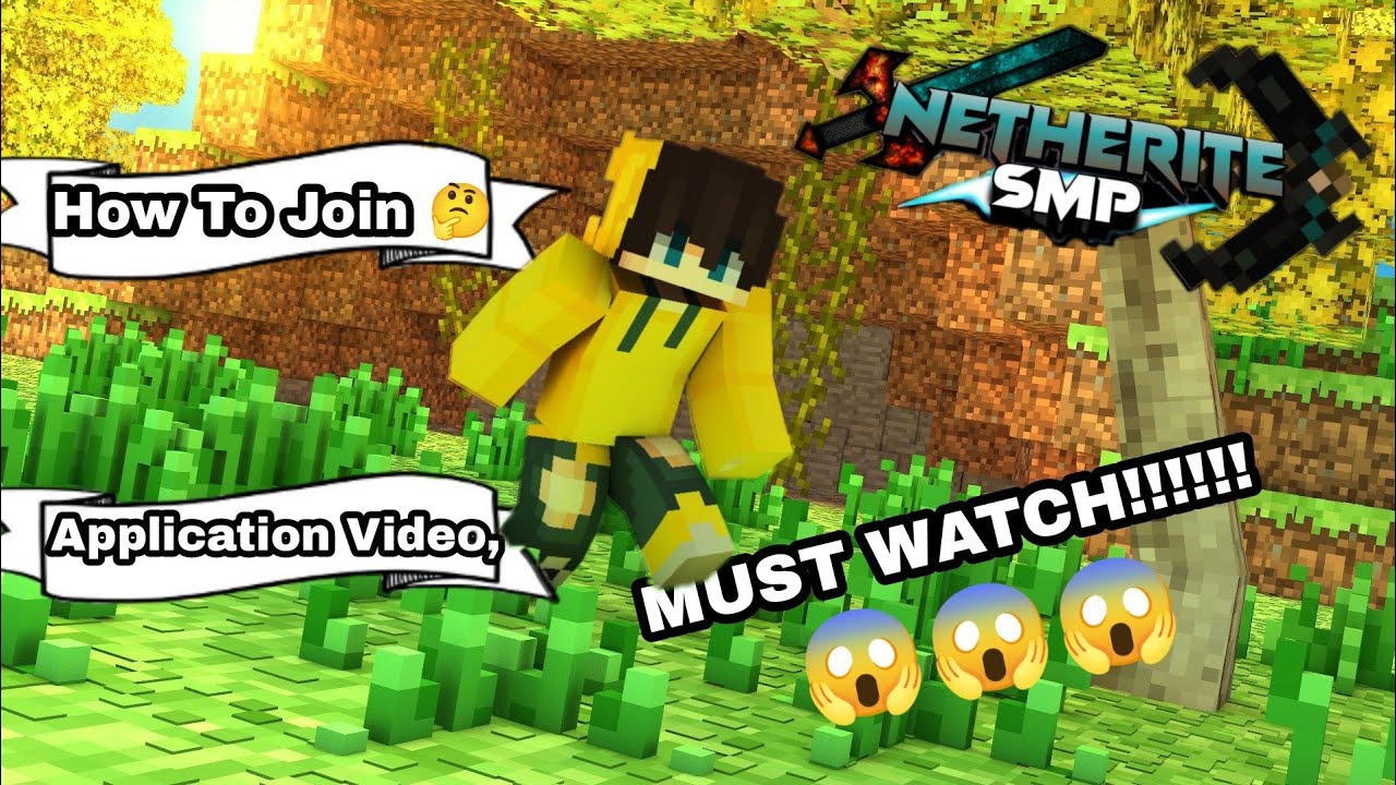 How to join Netherite Smp ! best Minecraft smp - YouTube