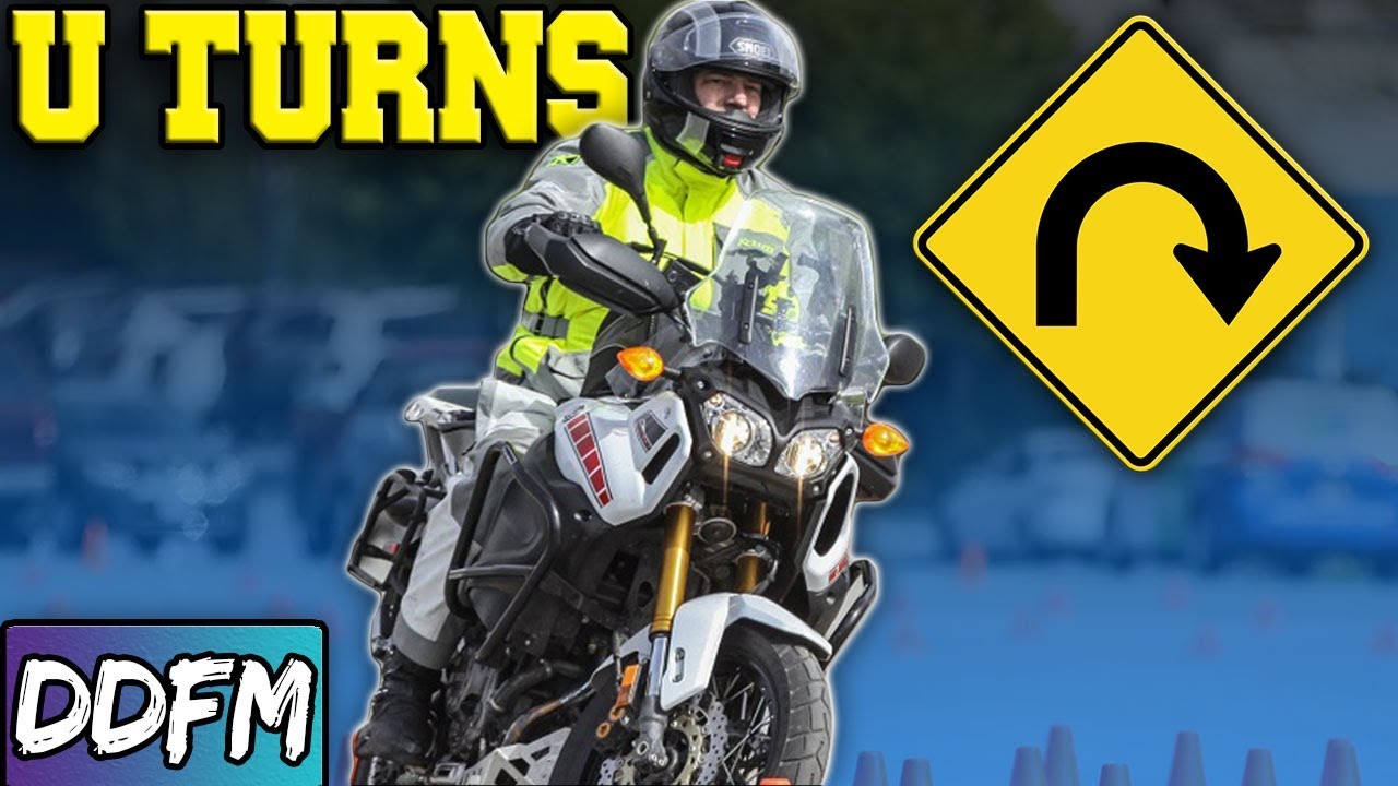 Make TIGHT U-Turns On A Motorcycle / CBT Module 1 Motorcycle Test ...