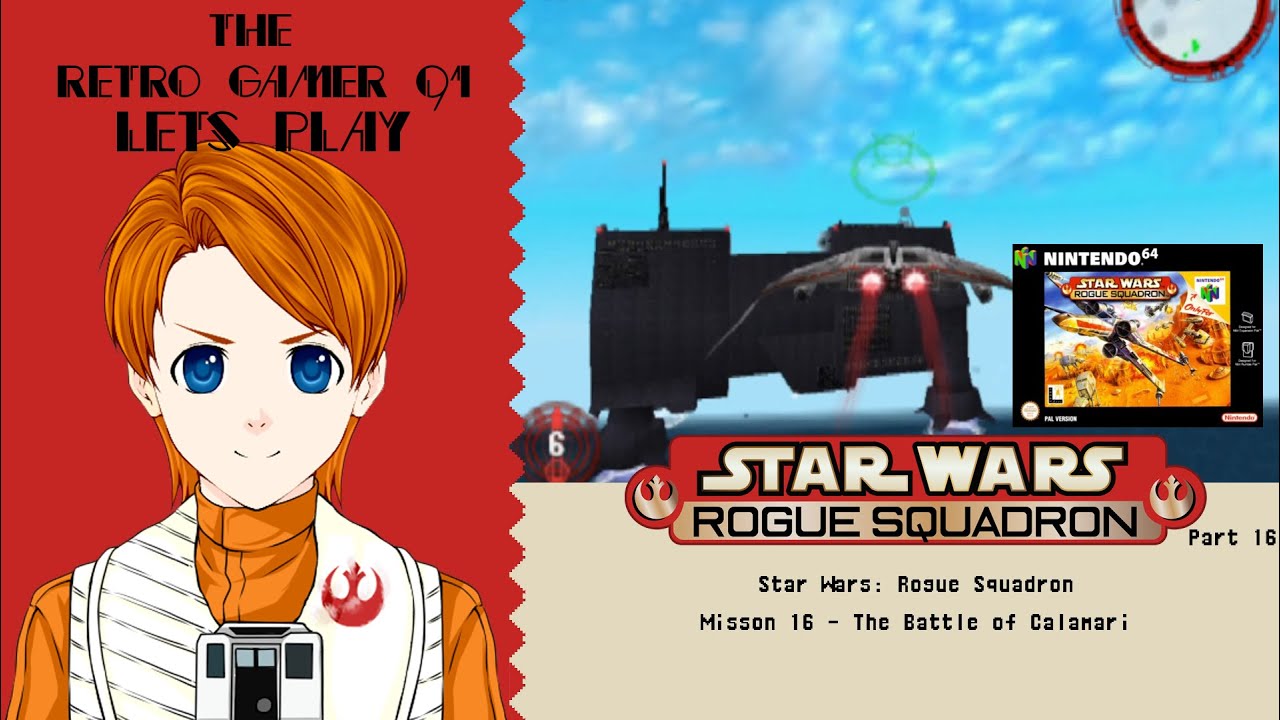 Star Wars: Rogue Squadron (N64) Level 16 - The Battle of Calamari - YouTube
