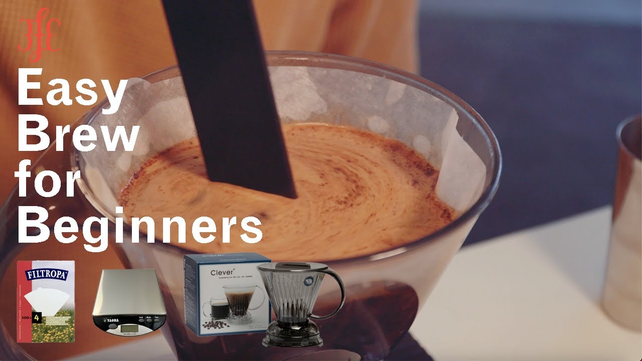 Easy Brew for Beginners - Clever Dripper Edition - YouTube