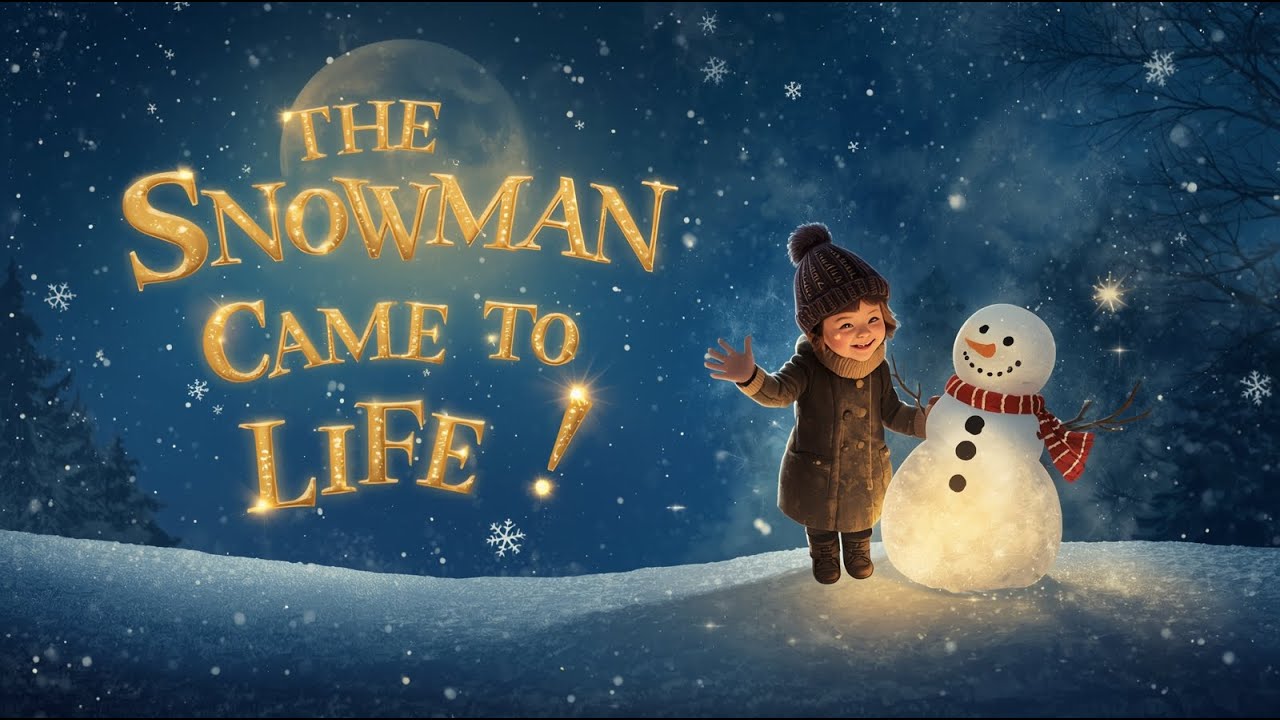 My Snowman and Me | Heartwarming Christmas Story for Kids | Magical ...