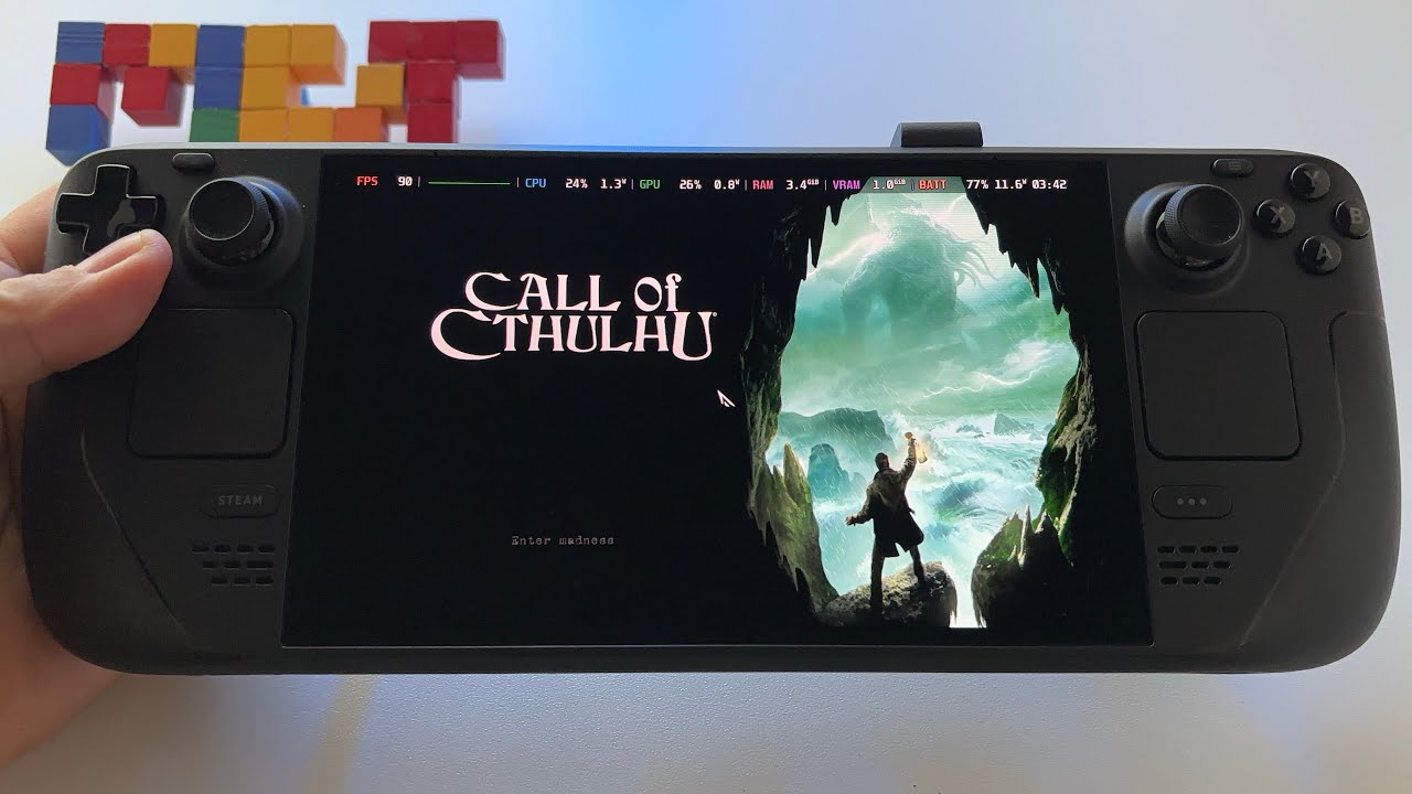 Call of Cthulhu | Steam Deck OLED handheld gameplay - YouTube