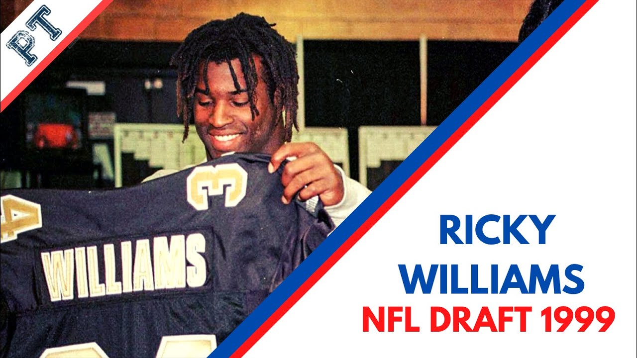 Ricky Williams (NFL Draft 1999) - YouTube