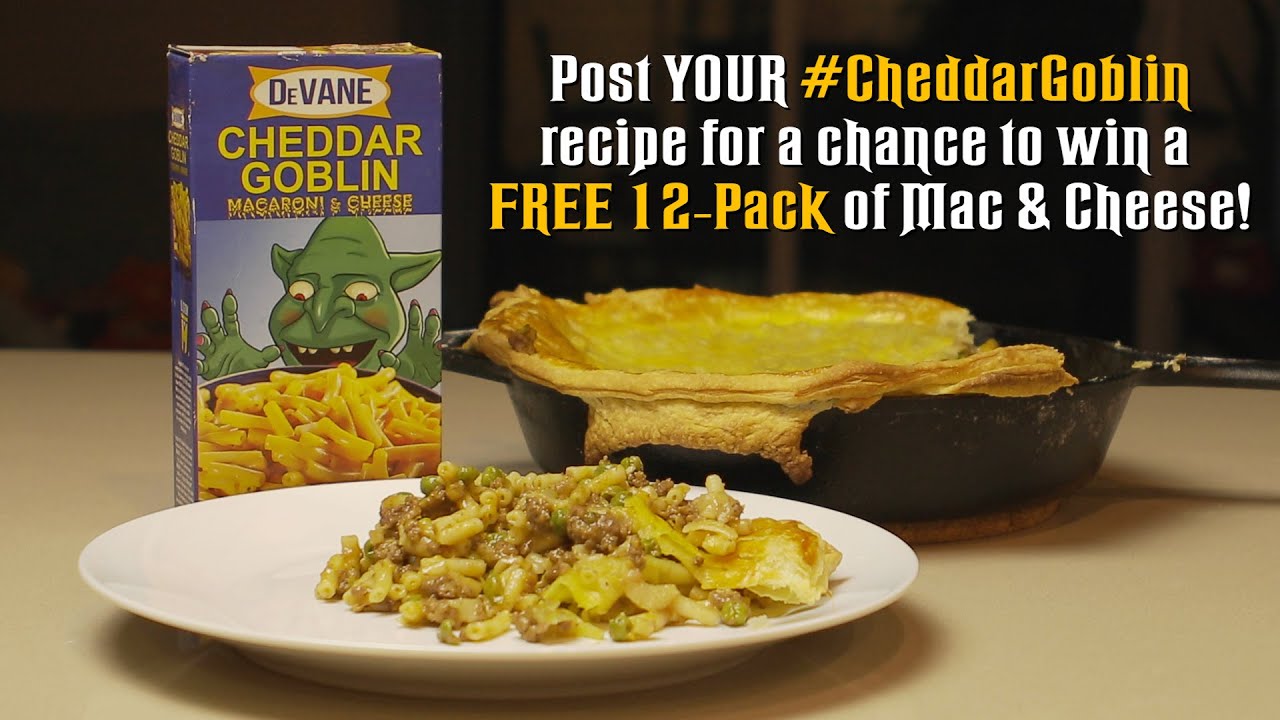 Enter the Cheddar Goblin Mac & Cheese Recipe Contest! - YouTube
