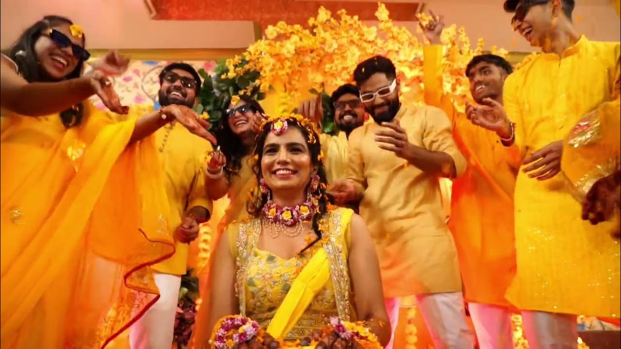 Divya haldi cinematic video 📹 & haldi shut nirala Digital photo_studio shivdaspura - YouTube