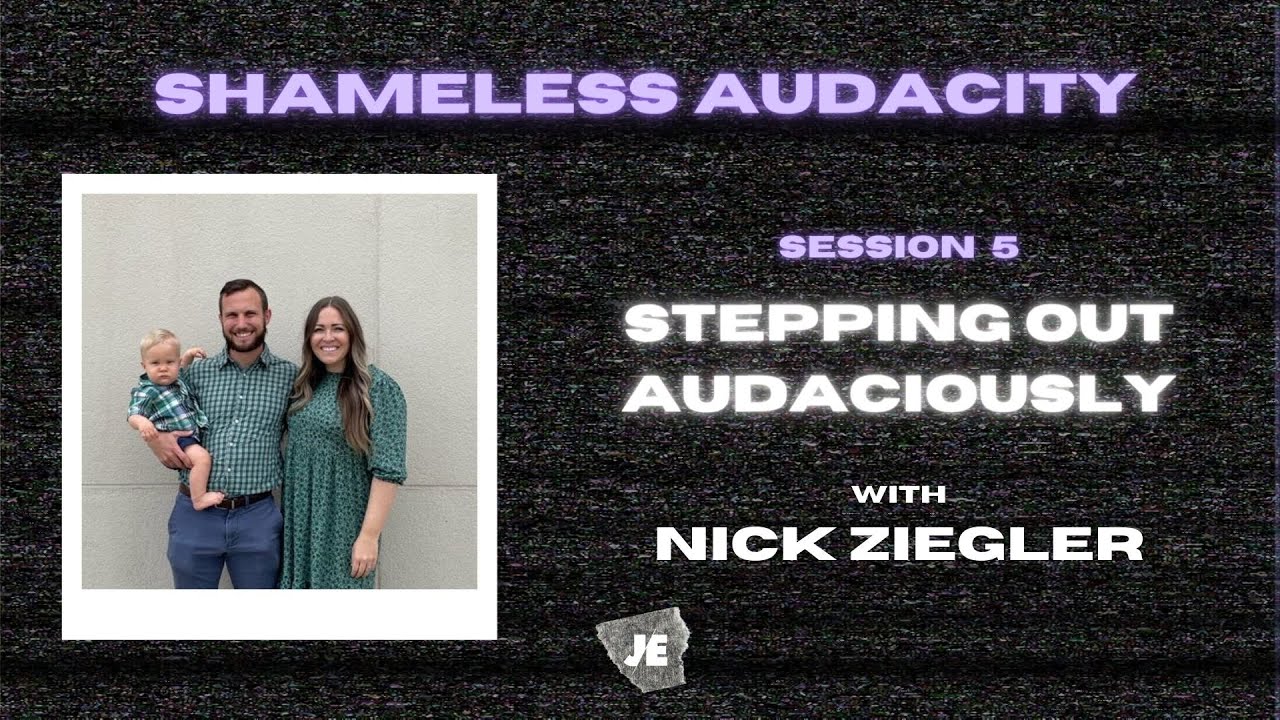 Stepping Out Audaciously - Nick Ziegler - SHAMELESS AUDACITY - YouTube