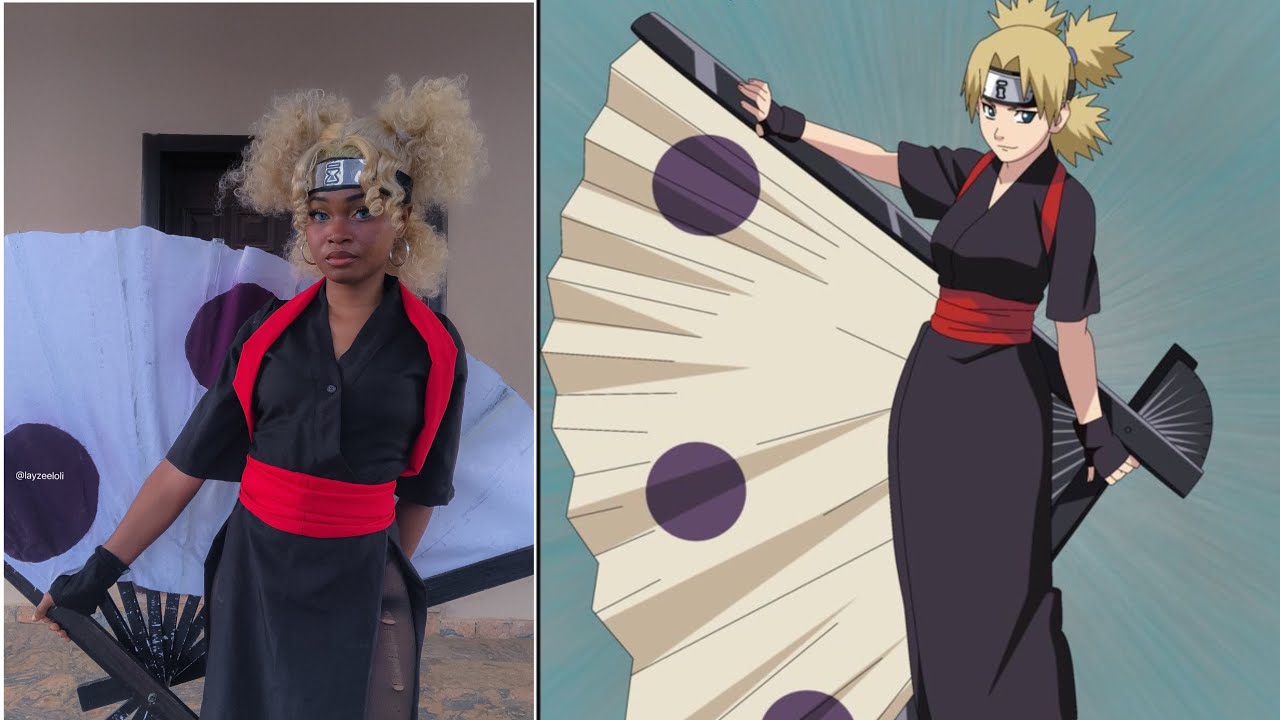 How I made temari cosplay for the taka anime festival in Benin city ...