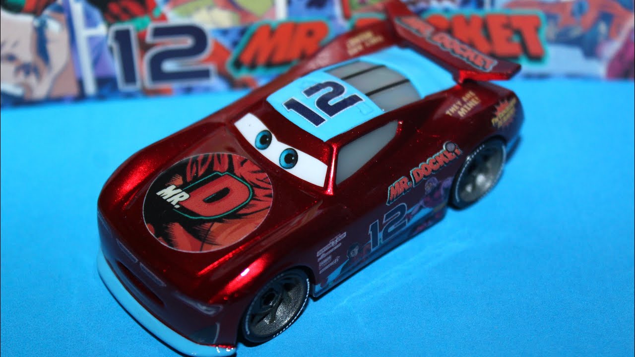 Disney Cars Next-Gen Mr. Docket Piston Cup Racer #12 (Custom) - YouTube