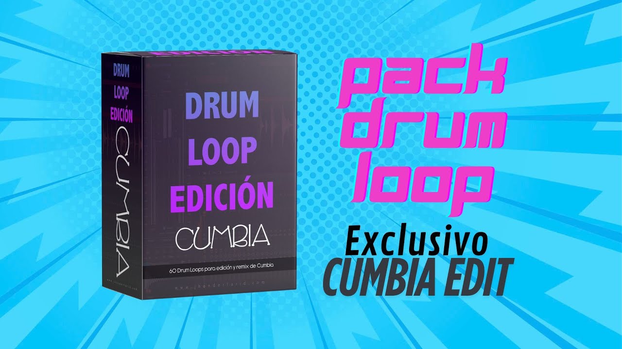 Pack Drum Loop - Cumbia Edit [Para DJ.s] - YouTube