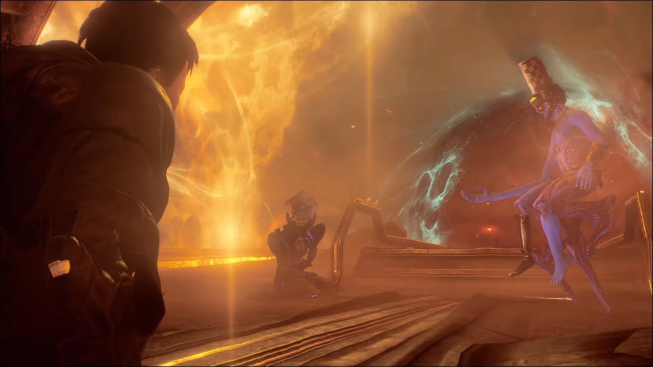 Warframe - Ballas Boss Fight | The New War Finale - YouTube